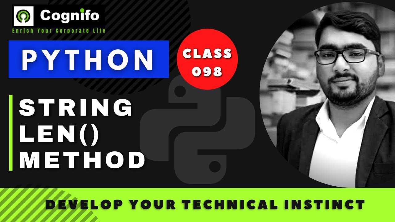 98 Python String  len method