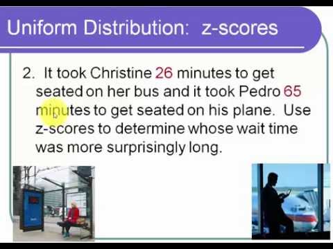 Continuous Distributions and the Uniform Distribution