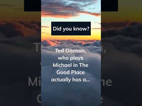 Did you know this about The Good Place actor, Ted Danson? #thegoodplace #netflix #celebritynews