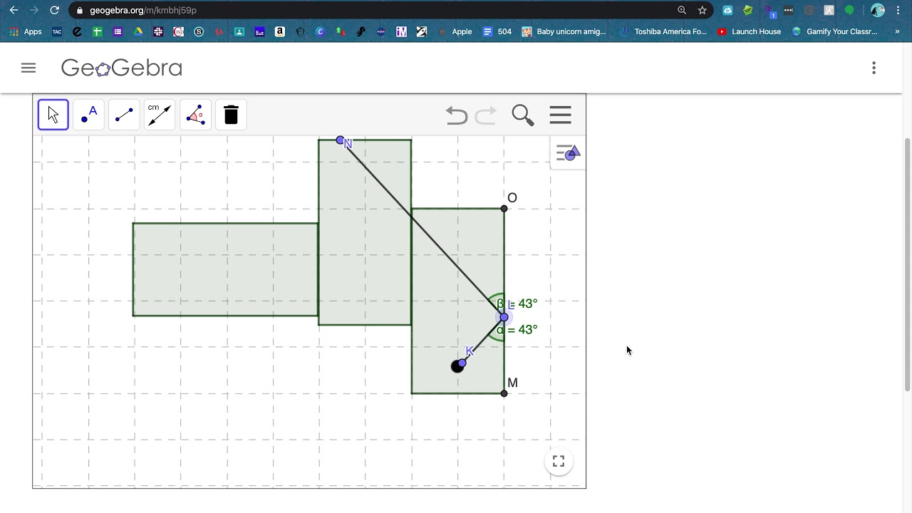 Hole That Won Geogebra Explanation