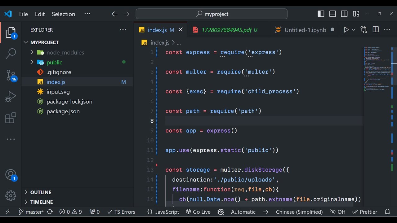Build a Node.js Express Project to Export SVG to PNG Image & PDF Using Inkscape Library in Browser
