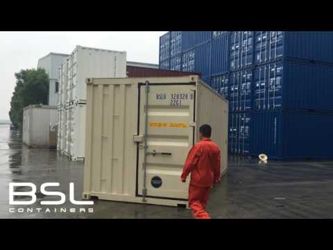 BSL Patented Easy Access Door Both Ends Container – Model 1