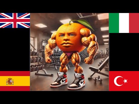 Udin Din Din Din Dun but in English, Italian, Spanish and Turkish!