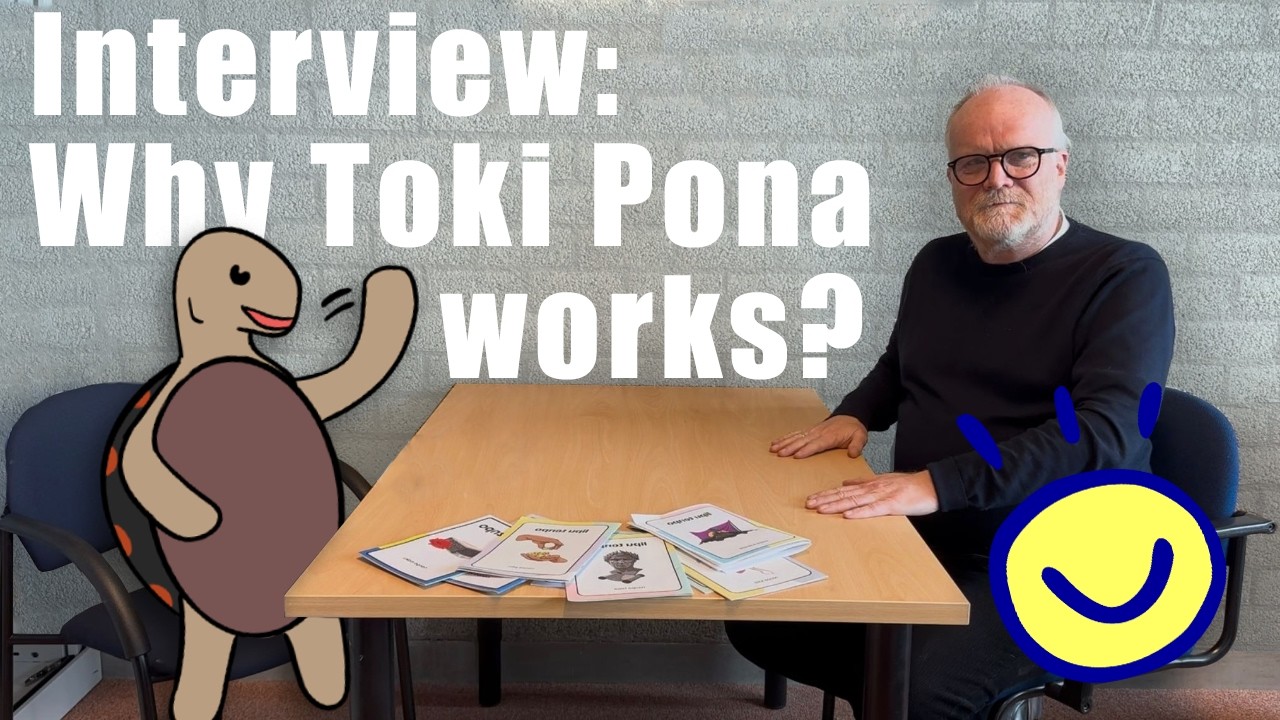 Why Does Toki Pona Work? | Interview with Marc van Oostendorp