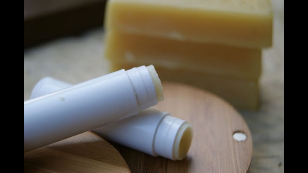 How to Make LIP BALM - 3 Ingredients! Super EASY DIY!!!
