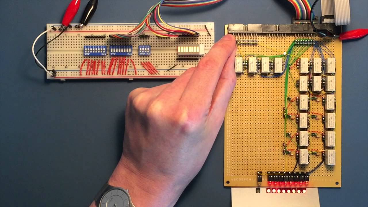 Relay Computer: Instruction Register Test