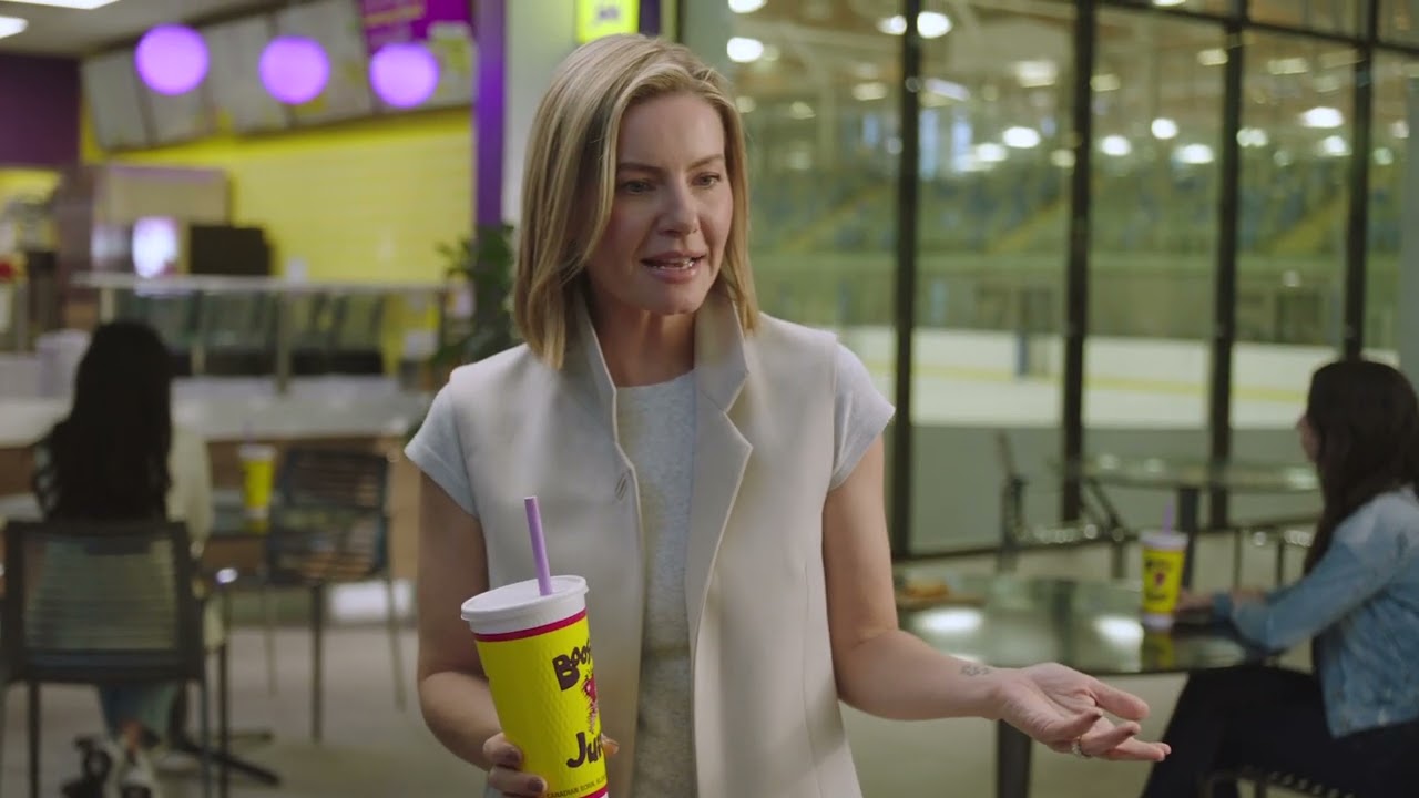 Booster Juice Featuring Elisha Cuthbert & Dion Phaneuf - A.I. Writes Everything Nowadays