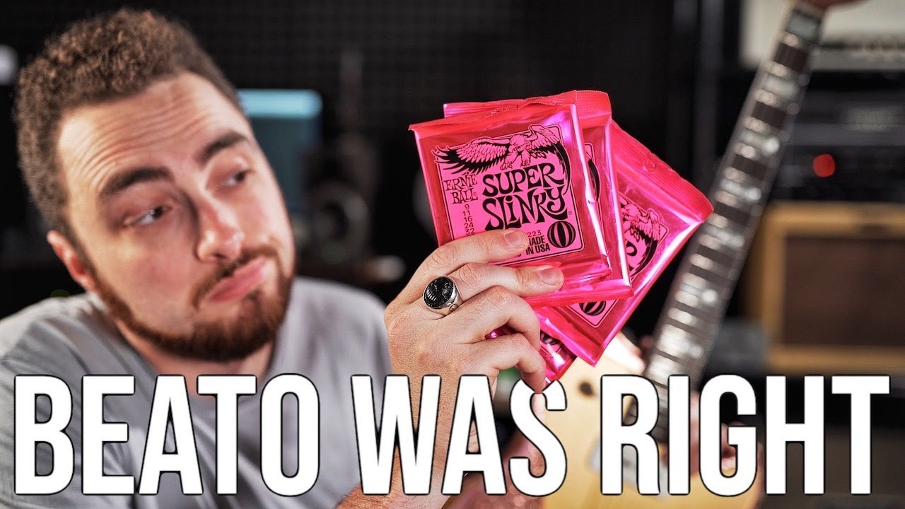 I Was DEFINITELY Using The Wrong Guitar Strings
