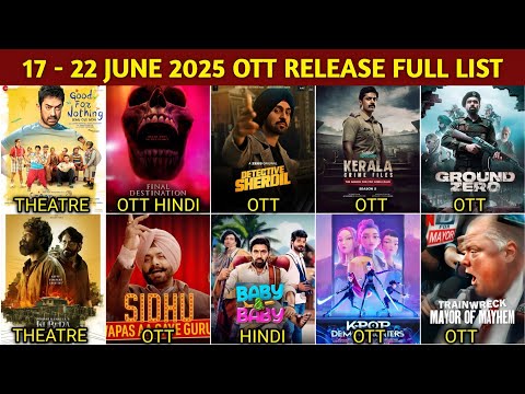 This Week 17 - 22 June OTT Release Movies & Web Series | Final Destination Bloodlines OTT | Netflix