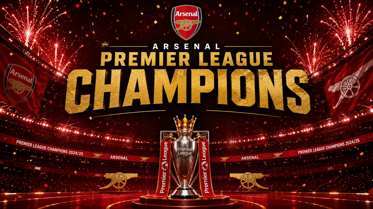 ARSENAL ARE PREMIER LEAGUE CHAMPIONS | #OperationArsenal