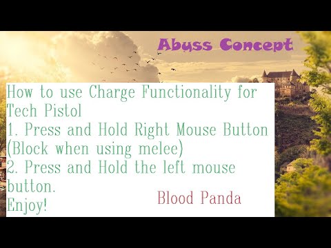 How to use charge function of Tech pistol Cyberpunk 2077