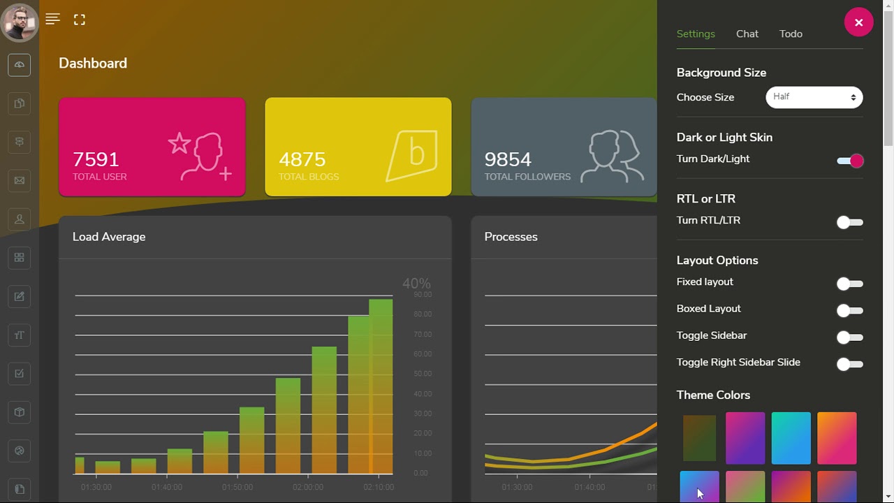 CRMX Admin Main LTR Dashboard 1