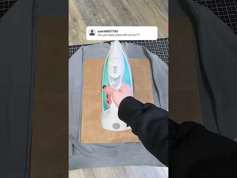 DTF With An Iron: How To Press Transfers At Home! 🏠