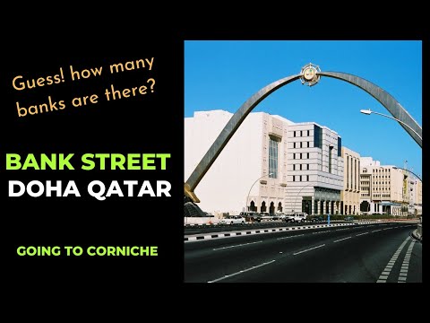 Bank Street//Sword Signal, Doha Qatar (Guess! How many Banks are there?)