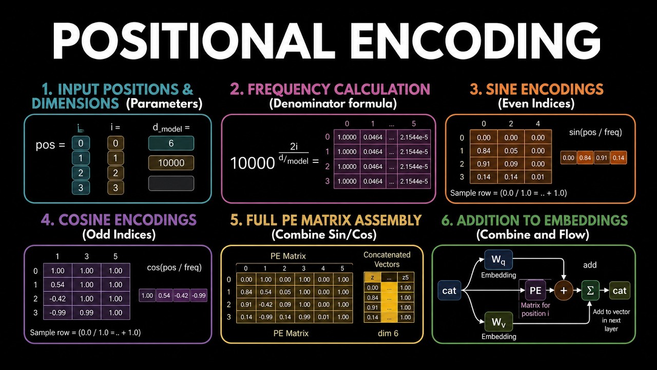Why Transformers Need Positional Encoding | Sin & Cos Explained Visually