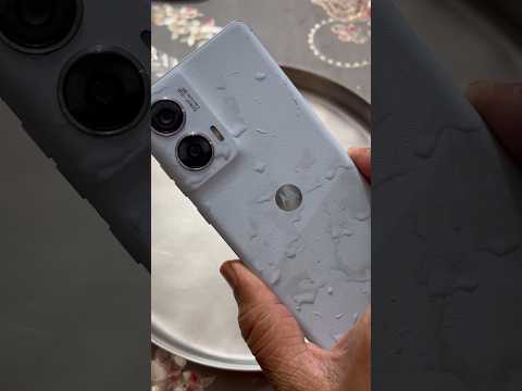 Motorola Edge 50 Fusion Water Resistant Testing #MotorolaEDGE50Fusion #Motorola #waterproofmobile
