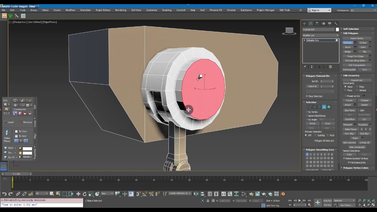 Modelling Robot 3dsmax
