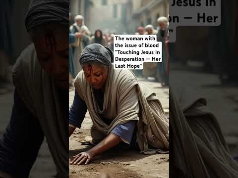 When Faith Got Real pt.26. The woman with the issue of blood “Touching Jesus in Desperation