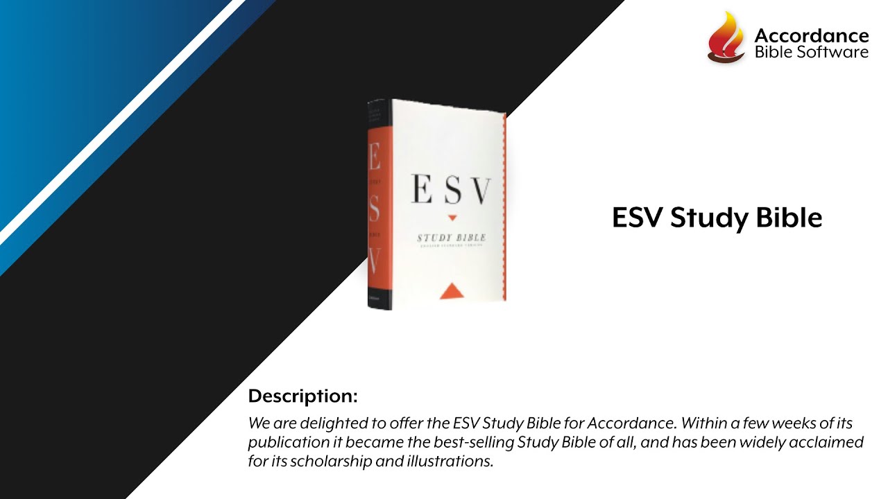 ESV Study Bible (Product Overview)