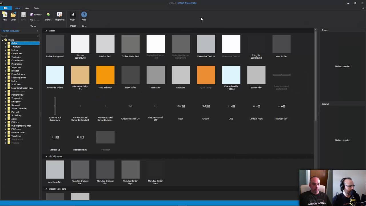 CakeTV Live - Customizing SONAR's UI Using The Theme Editor