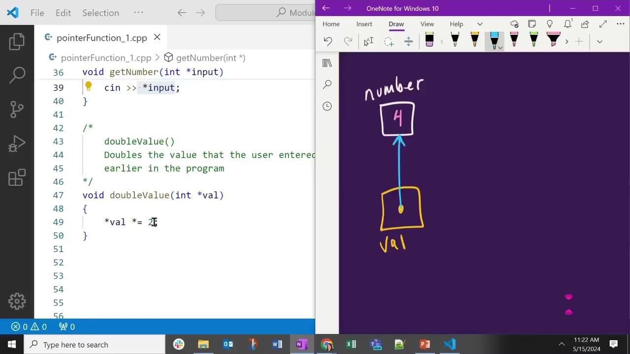 POINTERS 4: Pointers and Functions
