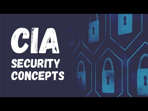 The "C.I.A." security concepts.