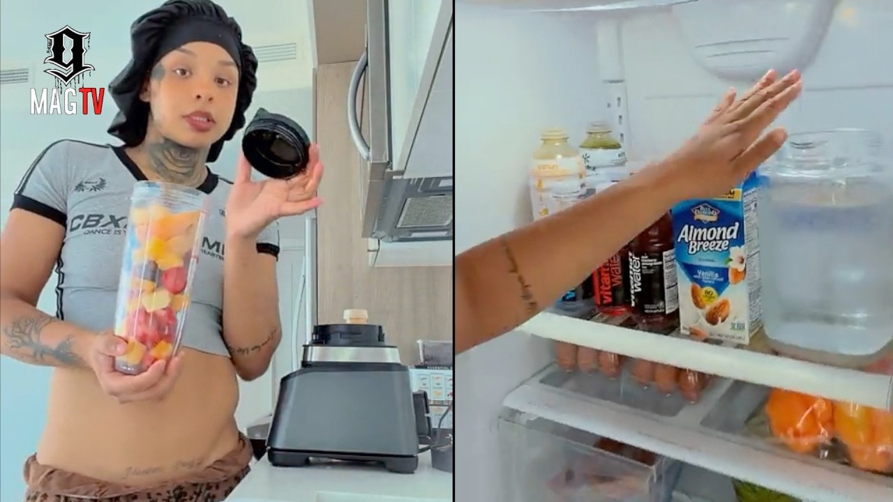 Chrisean Rock Shows Whats In Her Fridge At Her New Luxury Apartment! 🏢