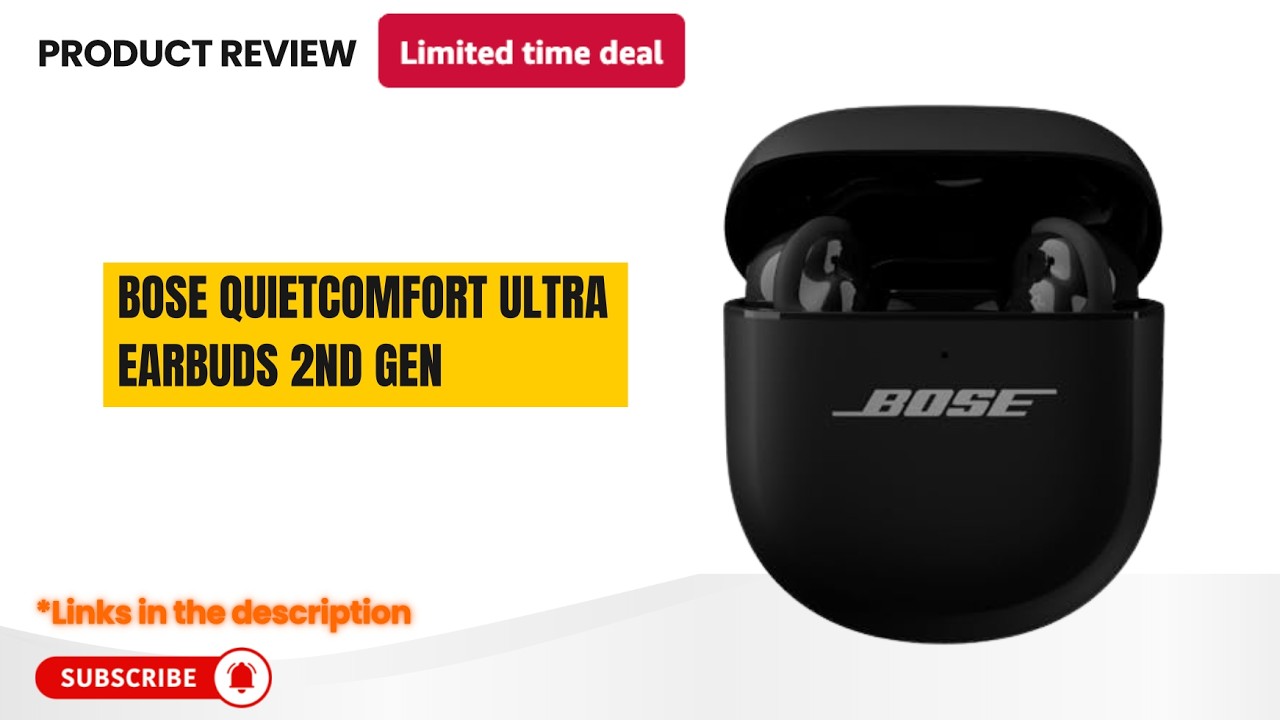 Bose QuietComfort Ultra Earbuds 2nd Gen 🔥 Best Noise Cancelling Earbuds 2026? Immersive Audio Beast!