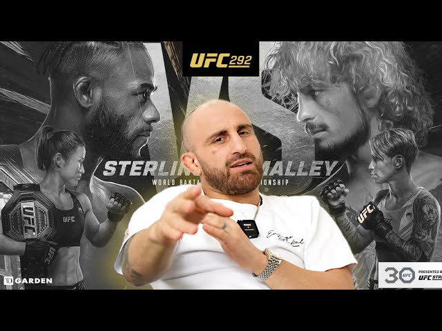 Aljamain Sterling: "If he makes a mistake, he's going to be staring up ...