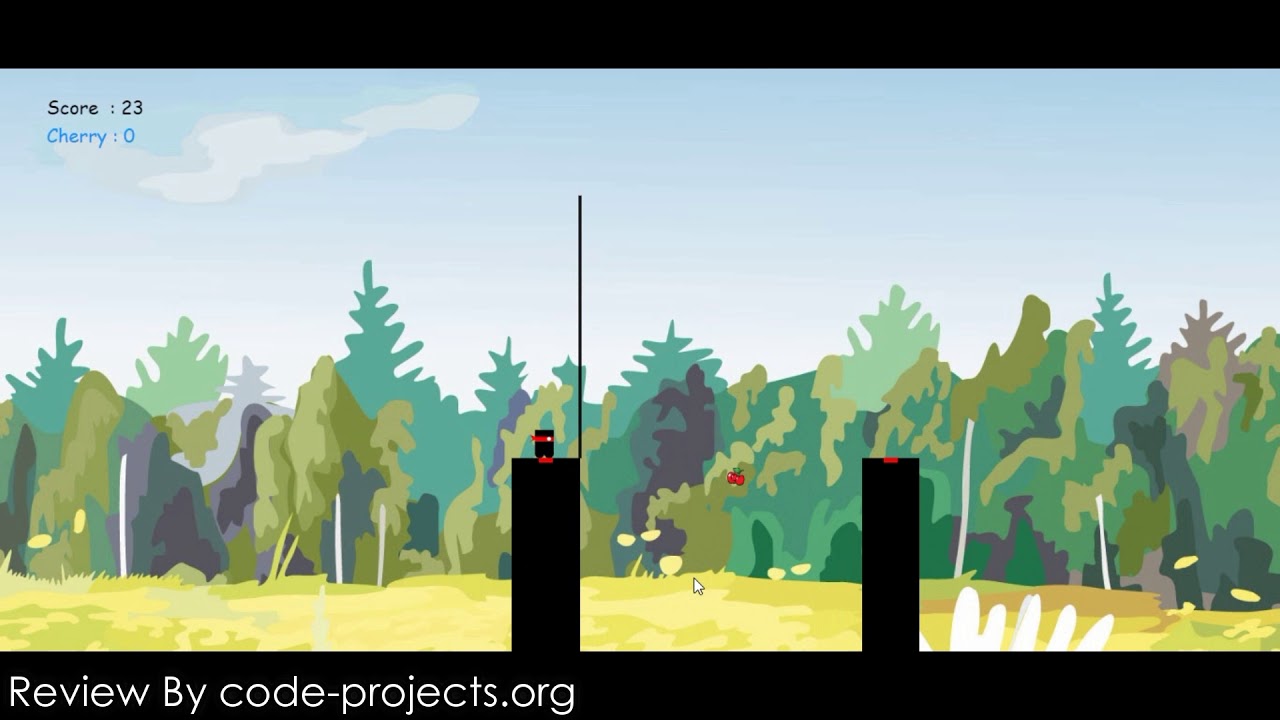 Stick Hero Game In JavaScript With Source Code | Source Code & Projects