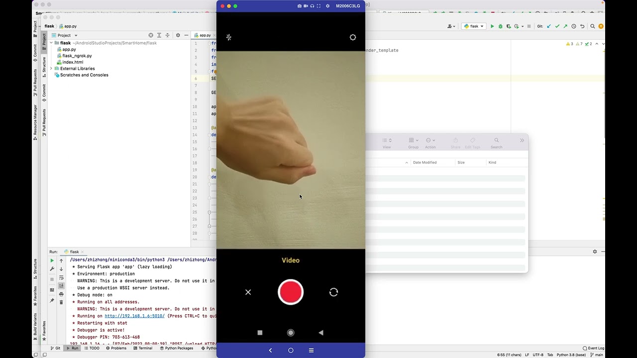 CSE 535 Mobile Computing Project Part 1 Demo