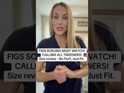 #figs Catarina One-Pocket Scrub Top + Zamora Jogger Scrub Pants #fit #rn #scrub #review #fyp #foryou