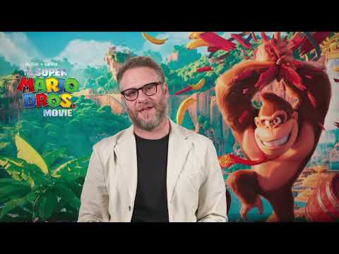 Gofobo Trailers | THE SUPER MARIO BROS. MOVIE Interview with Seth Rogen