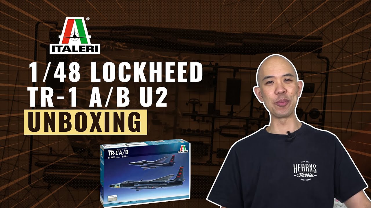 Italeri | 1/48 Lockheed TR-1 A/B U2 Unboxing | #askHearns