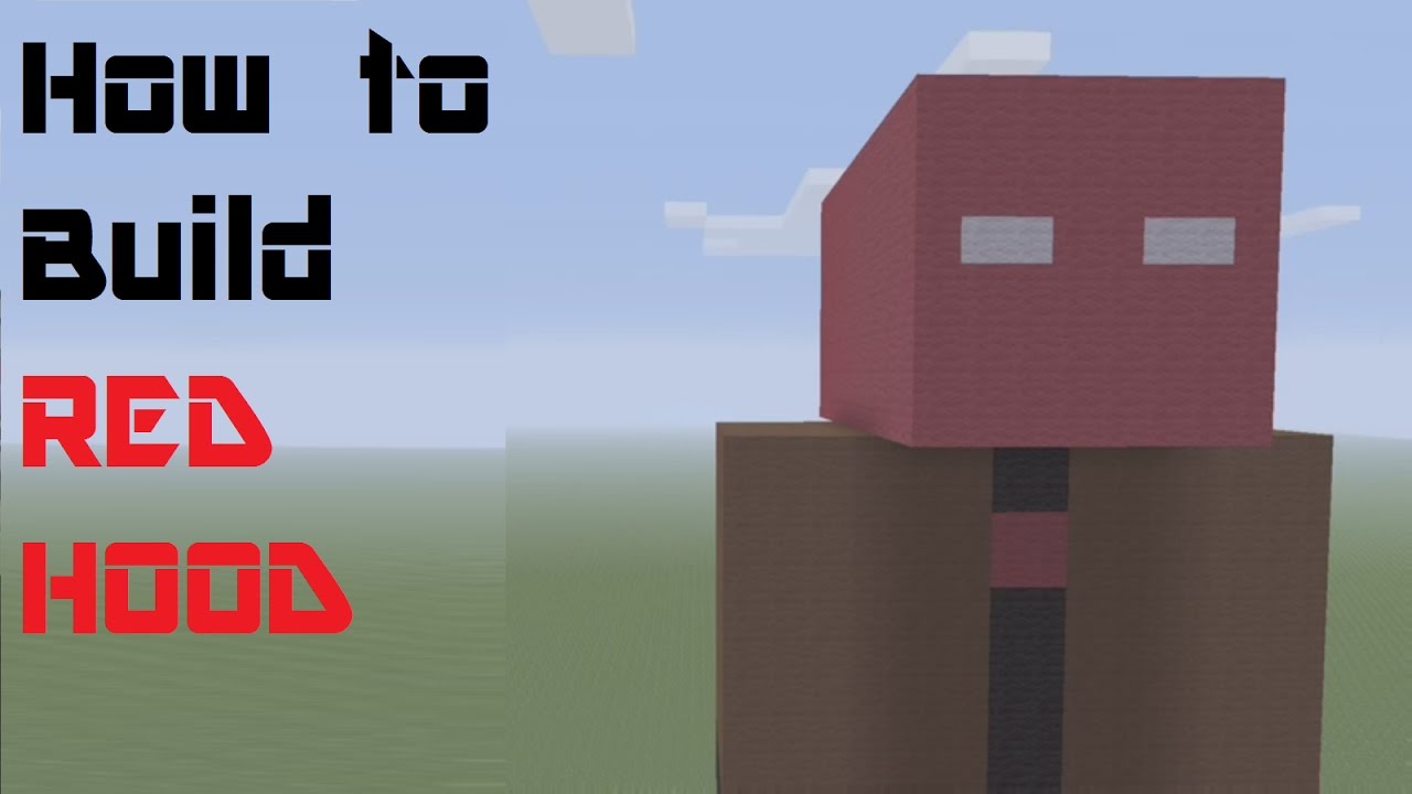Minecraft | How to Build Red Hood
