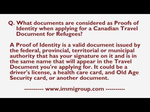 What documents are considered as Proofs of Identity when applying for a CTDR?