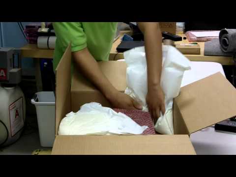 210Geeks shipping demonstration using foam in place technolo
