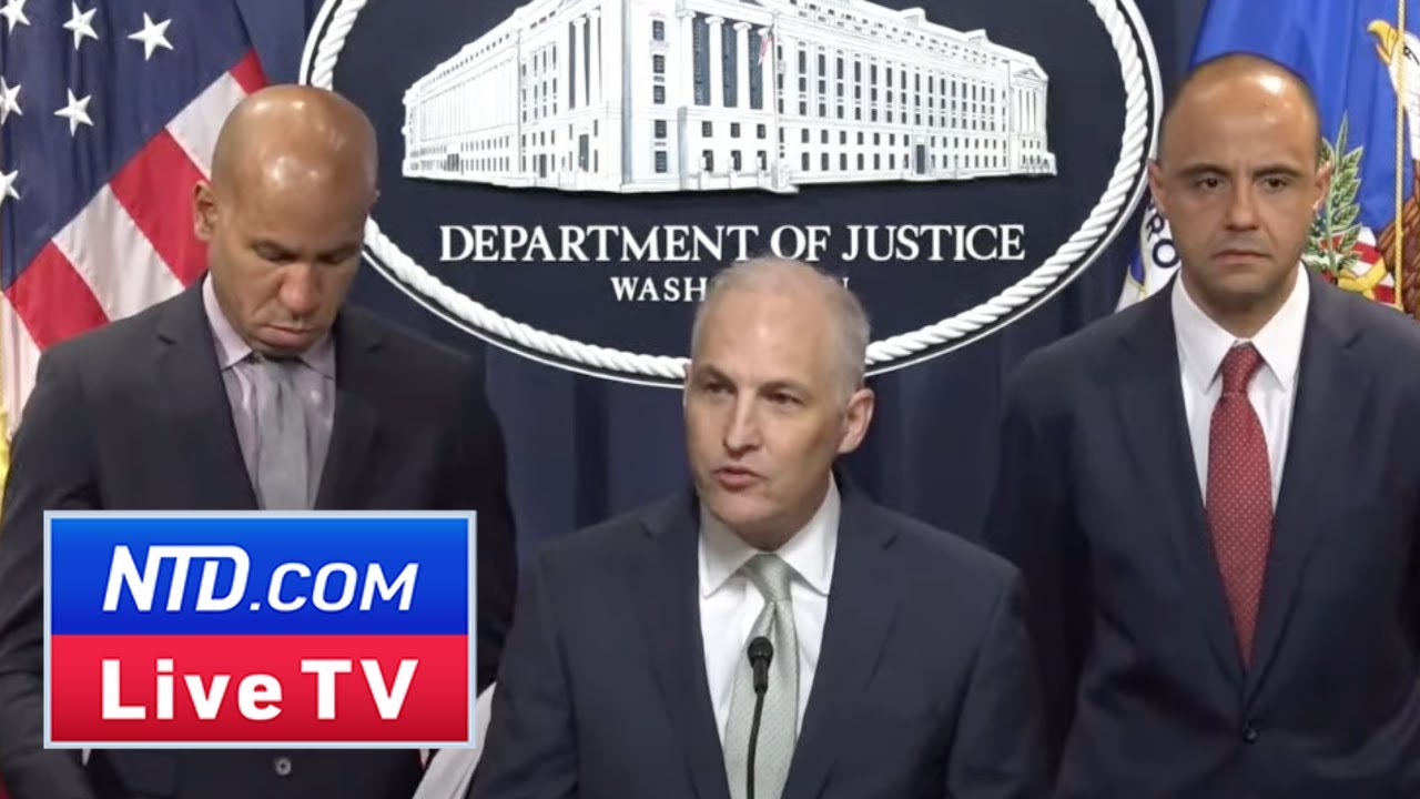 LIVE: DOJ Announces Settlement, Charges in National Security Case