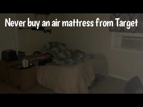 Never buy an air mattress from Target