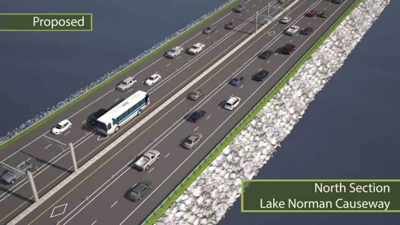 I-77 North Section - Lake Norman Causeway