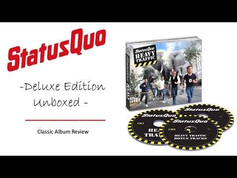 Status Quo: NEW 'Heavy Traffic' | 3 CD Deluxe Edition | Unboxing