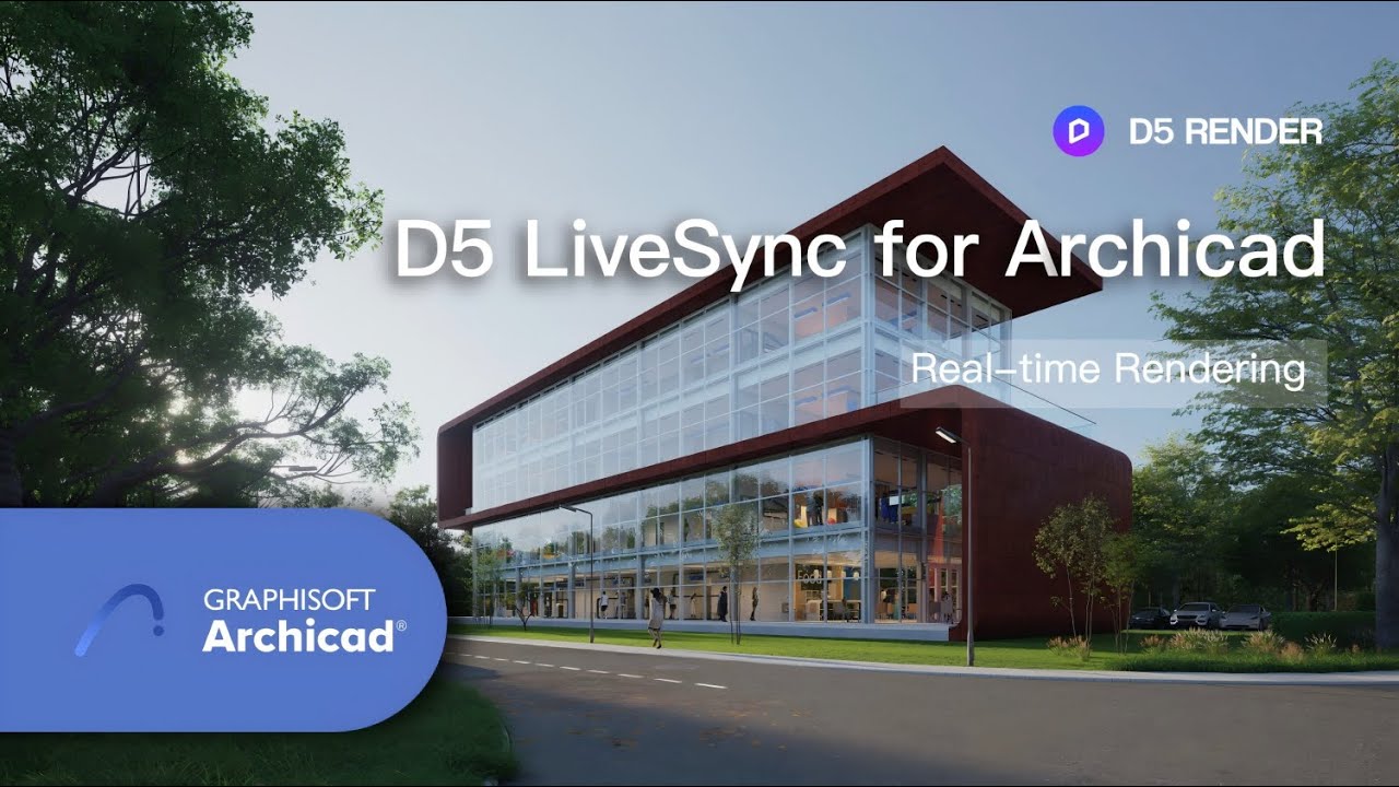 D5 LiveSync for Archicad | Archicad-D5 Real-time Workflow Tutorial