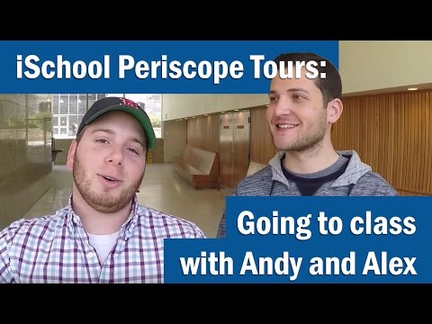 iSchool Periscope Tour: IST 195 - Information Technologies with Andy and Alex