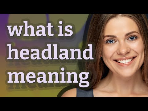Headland | meaning of Headland