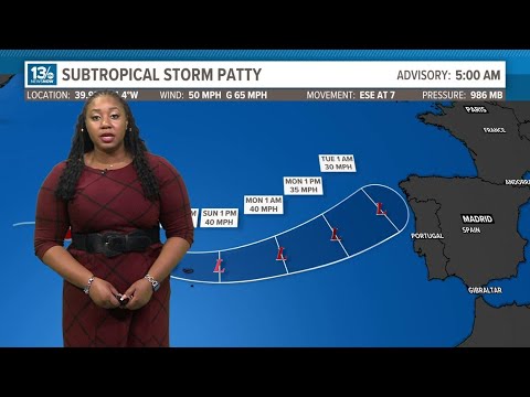 TRACKING THE TROPICS: Patty forms, two areas to watch in the Caribbean