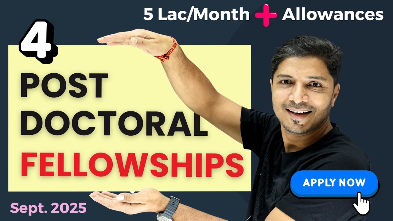 2025 Fully Funded Postdoctoral Fellowships Abroad | High Salary Research Positions