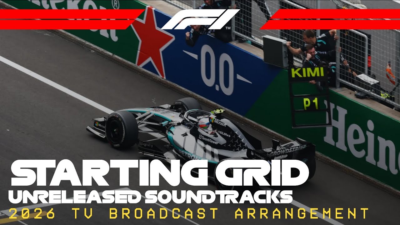 F1 Starting Grid (2026 Version) | 2026 TV Broadcast Arrangement | Unreleased Soundtracks