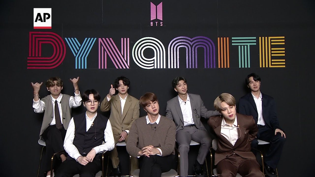 BTS surprised by success of hit single 'Dynamite'