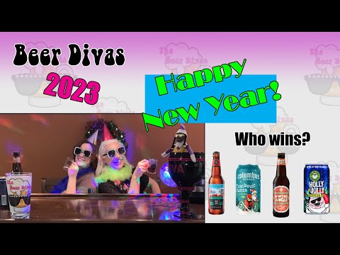 Happy New Year from The Beer Divas- More Holiday Beers-Fatheads, Great Lakes, Columbus, & Magic Hat!