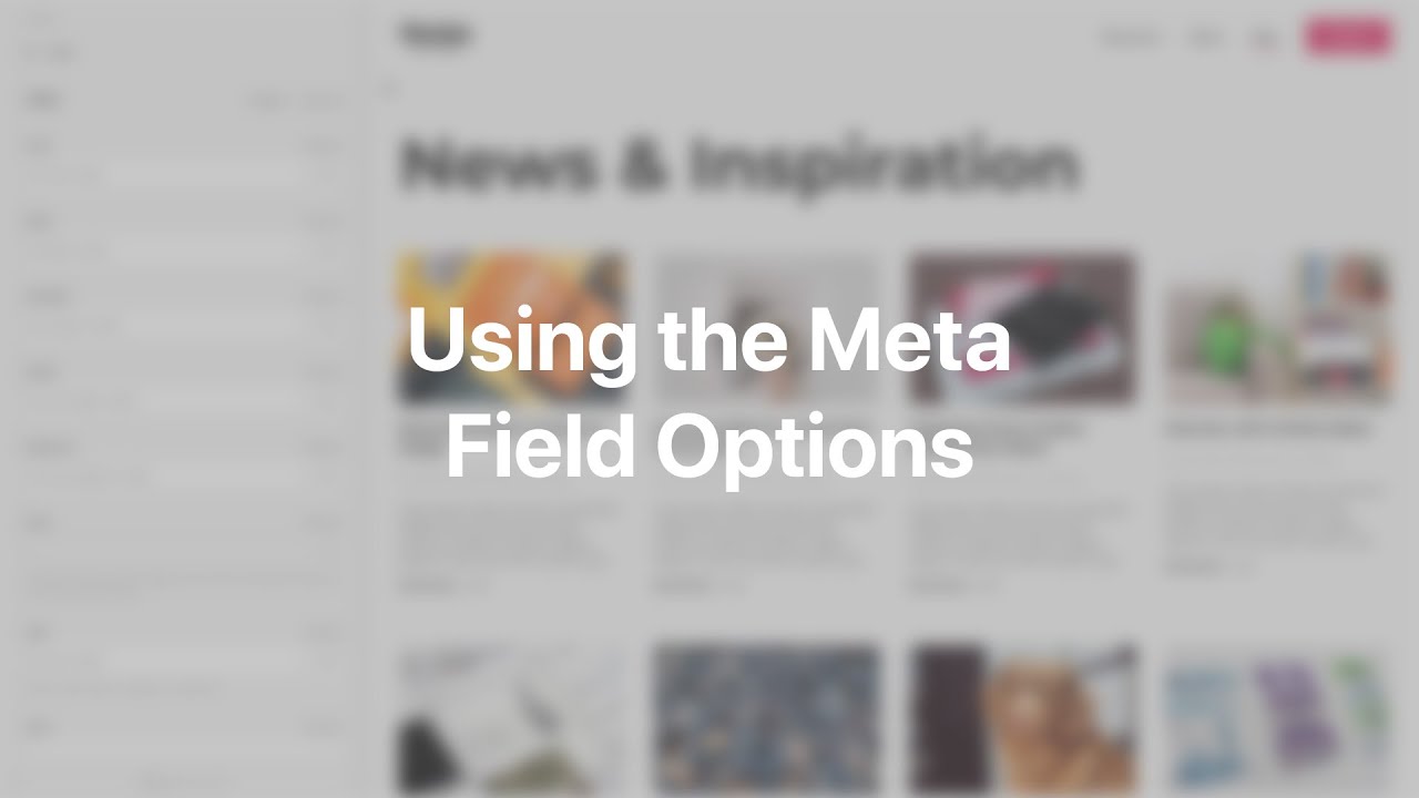 Using the Meta Field Options | YOOtheme Documentation (Joomla)